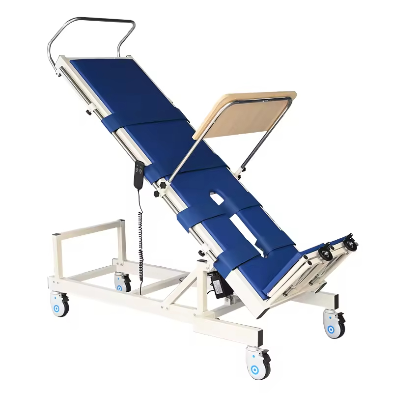 Electric Rehabilitation Training Bed with Standing, Tilt & Upper Limb ...
