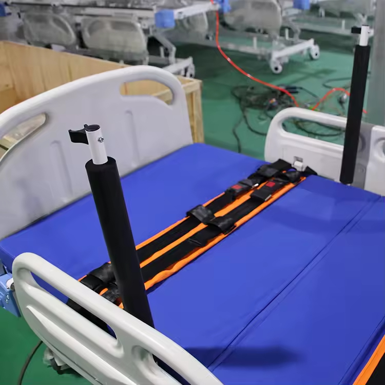 Multi-Function Electric Standing Hospital Bed for ICU & Medical Nursing ...