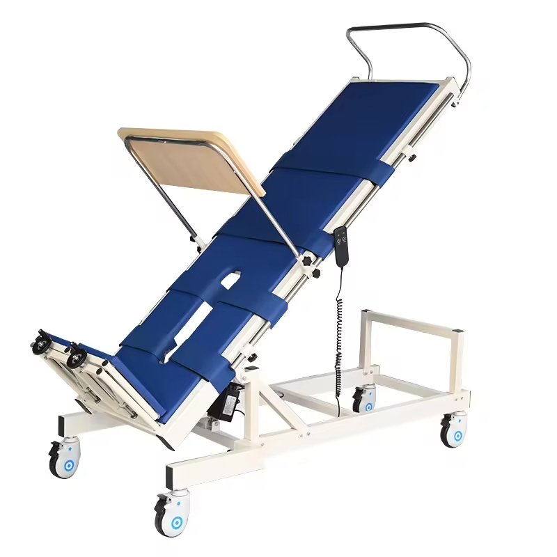Electric Rehabilitation Training Bed with Standing, Tilt & Upper Limb ...